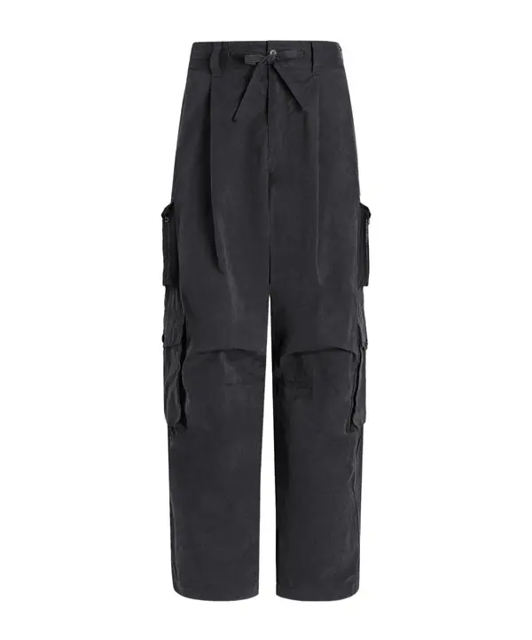 Dolce & Gabbana Drawstring Cargo Pants - Grey
