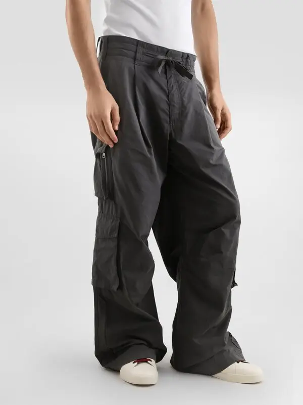 Dolce & Gabbana Drawstring Cargo Pants - Grey