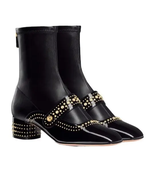 Dior Belle D Heeled Ankle Boots