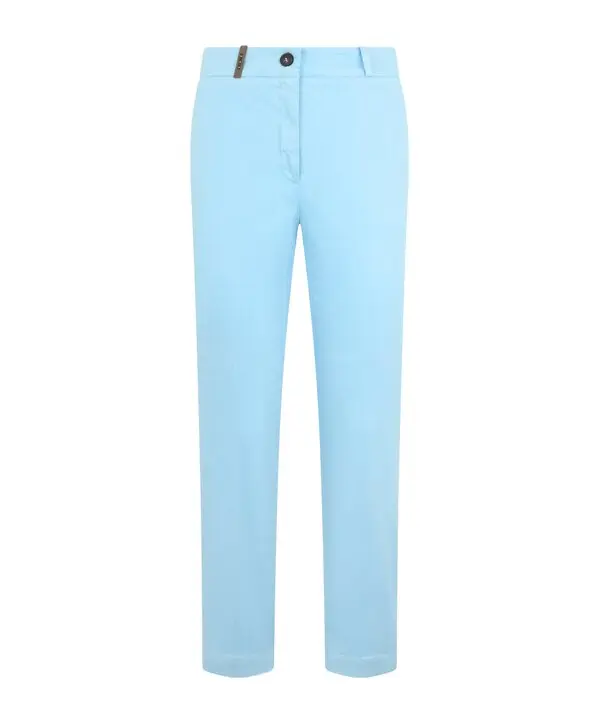 Peserico Straight Trousers - Blue