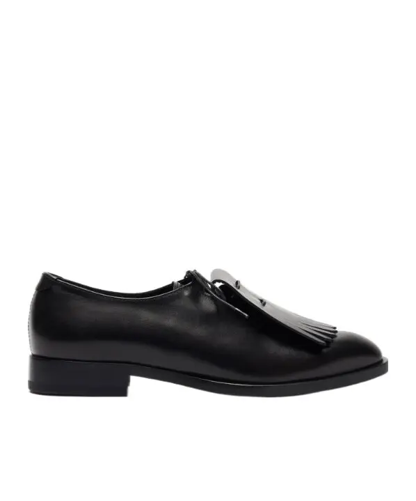 SCAROSSO Ester Lace-up Shoes - Black