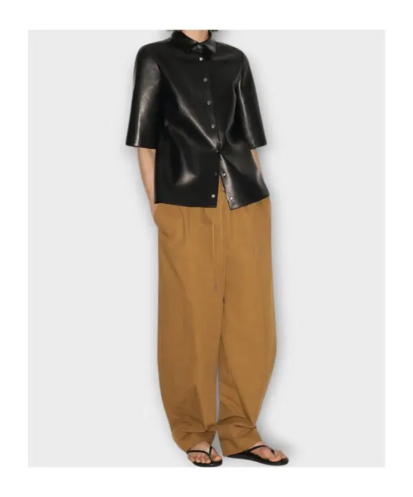Partow Mel Leather Shirt