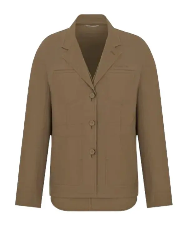 Dior Christian Single-breasted Blazer With Removable Vest