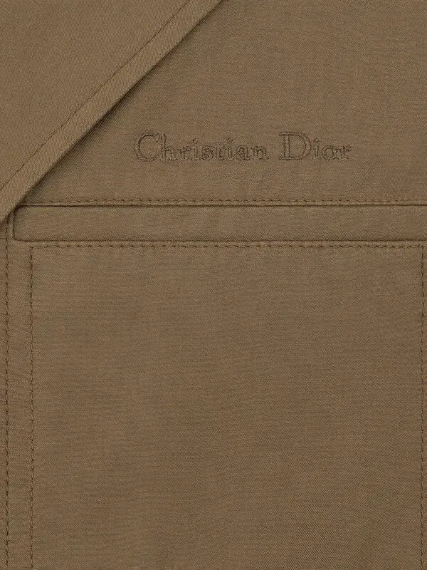 Dior Christian Single-breasted Blazer With Removable Vest
