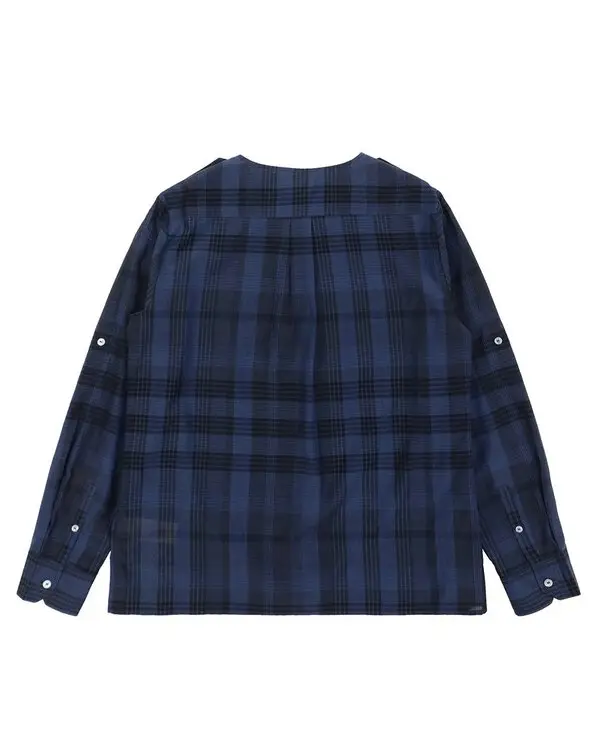 Burberry Long-sleeved Plaid Shirt