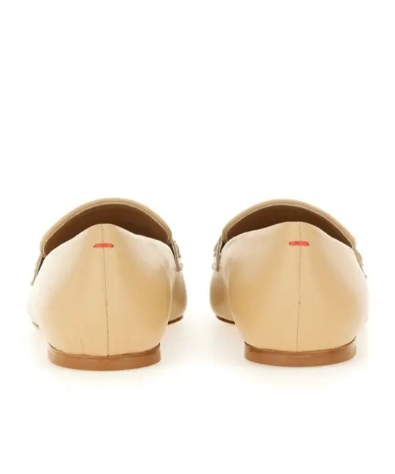 AeydĒ Moccasin Tom Flat - Nude