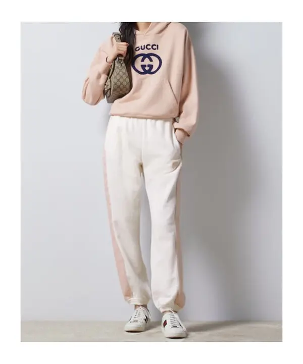 Gucci Gg Felted Jersey Jogging Pants