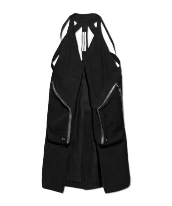 Rick Owens Temple Zip Gilet Jacket