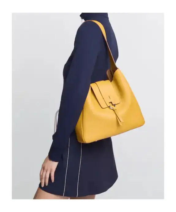 Hogan Trend Hobo Shoulder Bag - Yellow