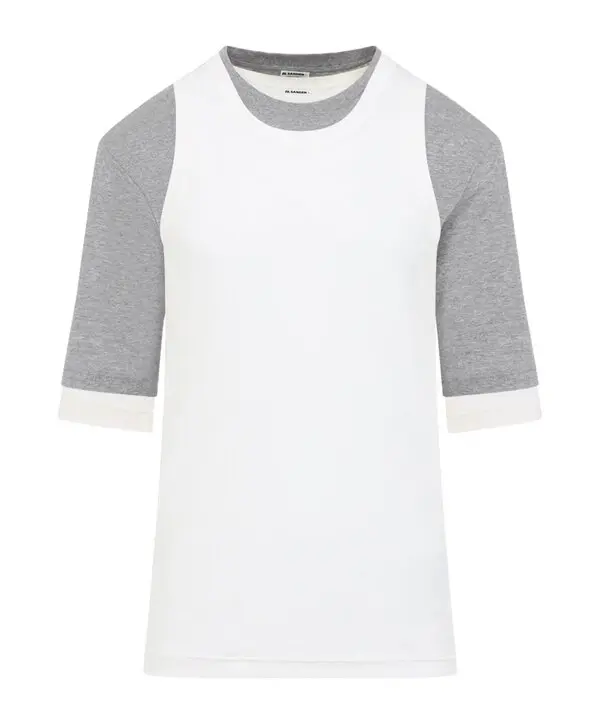 JIL SANDER Crewneck Layered T-shirt