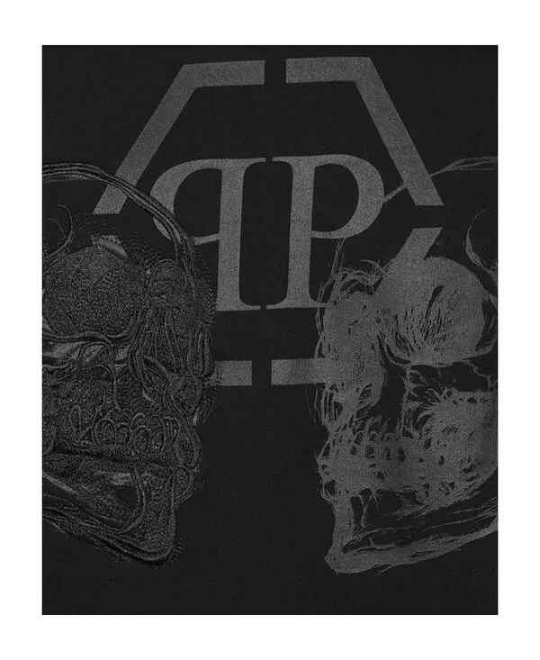 Philipp Plein Skull Printed Crewneck Sweatshirt