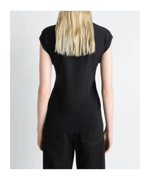 LEMAIRE Sleeveless Buttoned Knitted Top