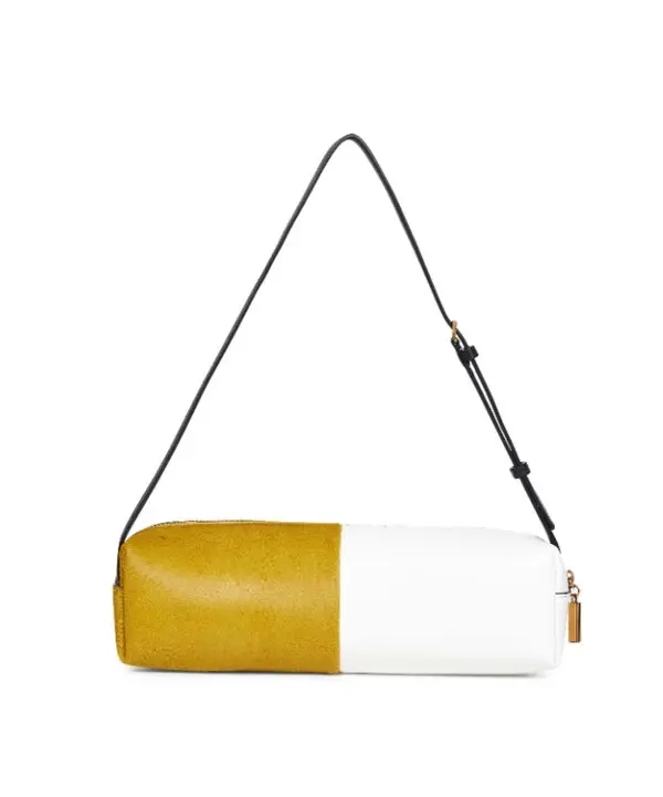 Khaite Kye Paneled Shoulder Bag - Black