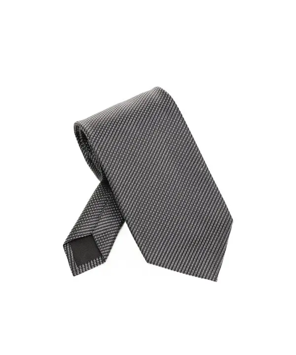 TOM FORD Logo Neck Tie - Black