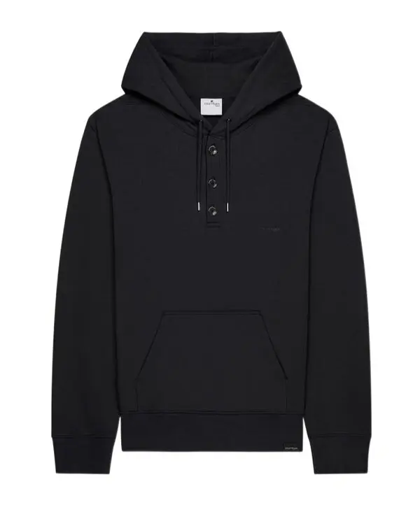 COURREGES Buttoned Drawstring Hoodie