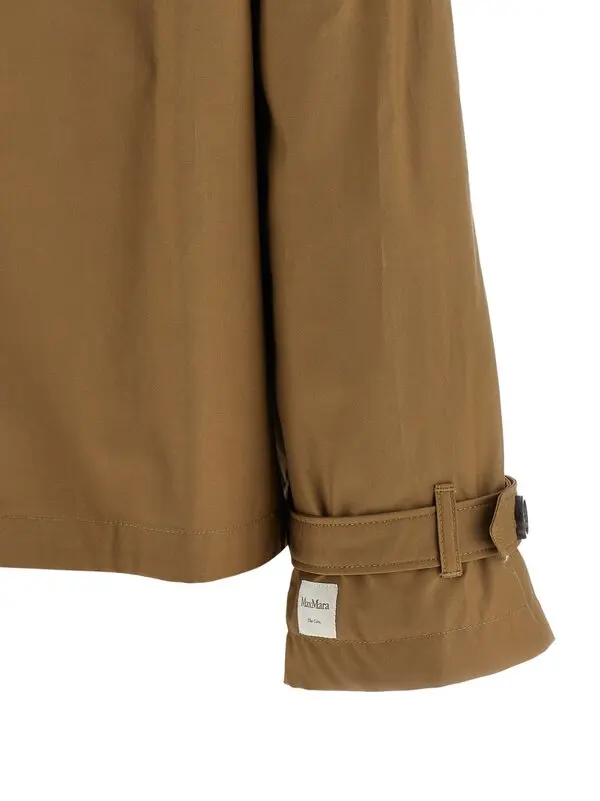 Max Mara Tesoro Double-breasted Short Jacket - Brown