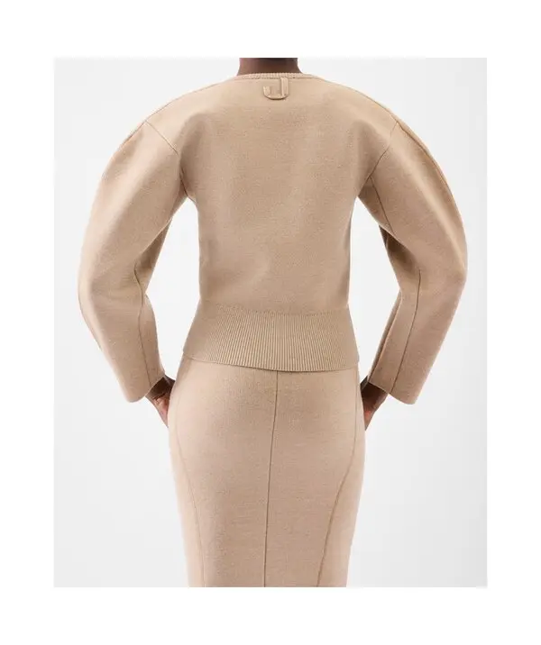 Jacquemus The Doppio Knitted Cardigan