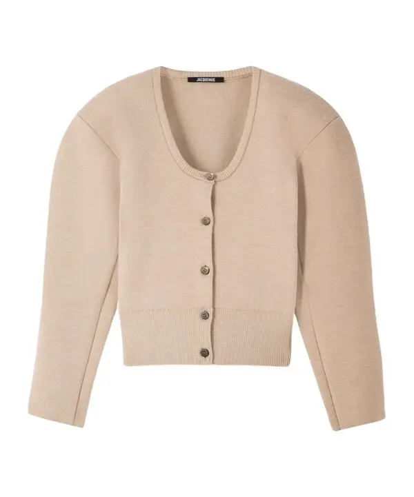 Jacquemus The Doppio Knitted Cardigan