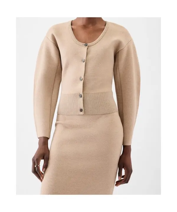Jacquemus The Doppio Knitted Cardigan