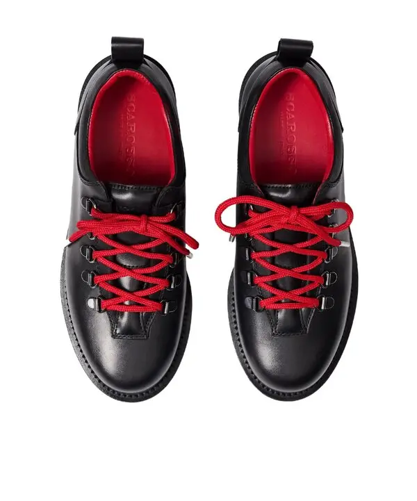 SCAROSSO Cora Lace-up Boots