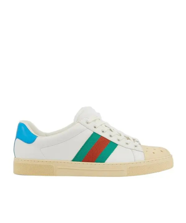 Gucci Ace Sneakers With Webbing Detail