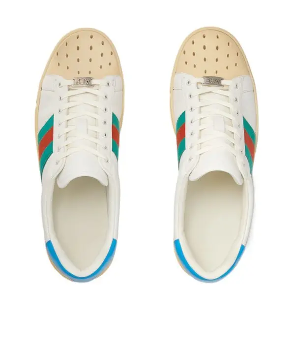 Gucci Ace Sneakers With Webbing Detail