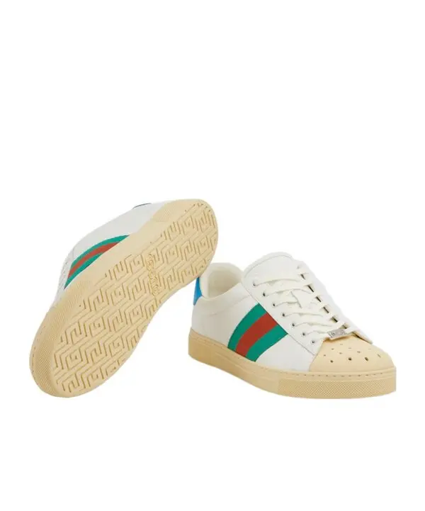 Gucci Ace Sneakers With Webbing Detail