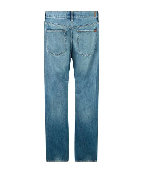 7 For All Mankind The Straight Mid-rise Jeans