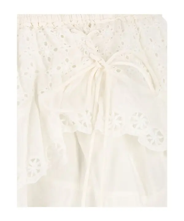 Isabel Marant Étoile Broderie Anglaise Mini Shorts