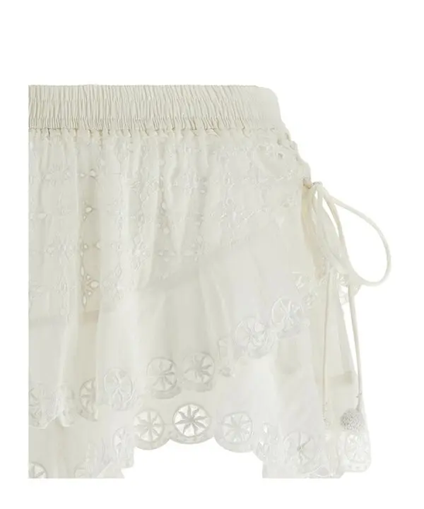 Isabel Marant Étoile Broderie Anglaise Mini Shorts