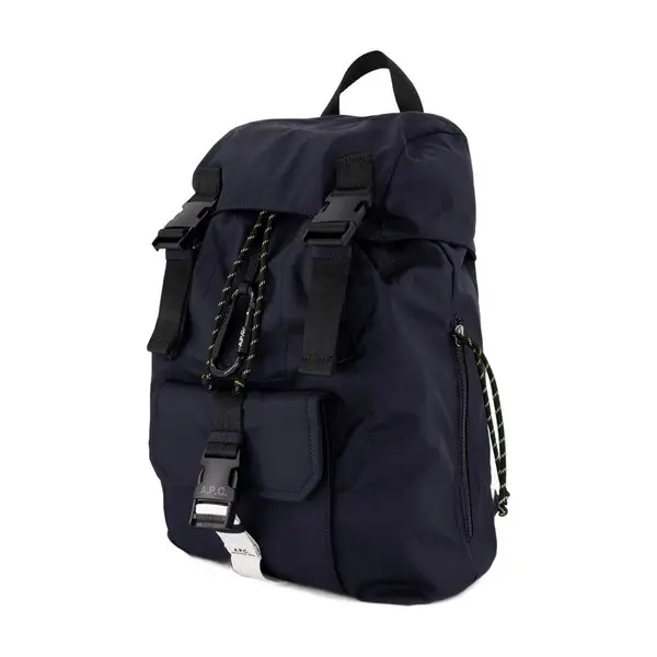 A.p.c. Trekking Buckle Backpack - Black