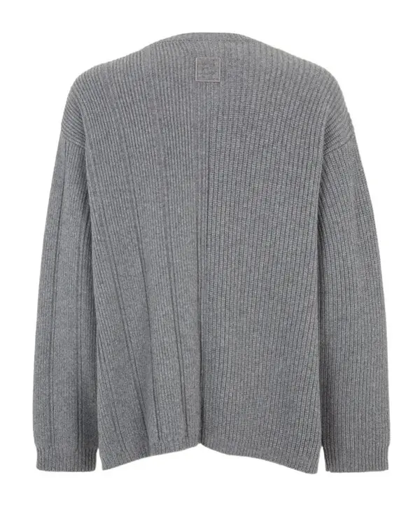 Fendi Open Front Knitted Cardigan