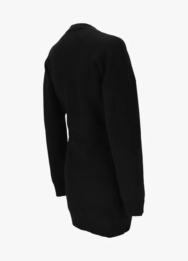 Dsquared2 Ribbed Knit Mini Dress