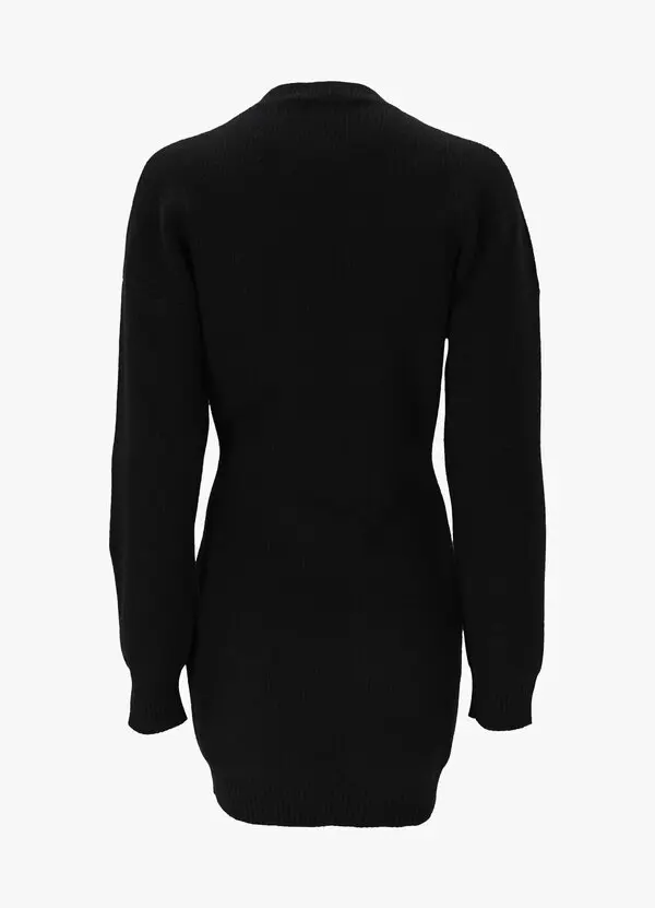 Dsquared2 Ribbed Knit Mini Dress