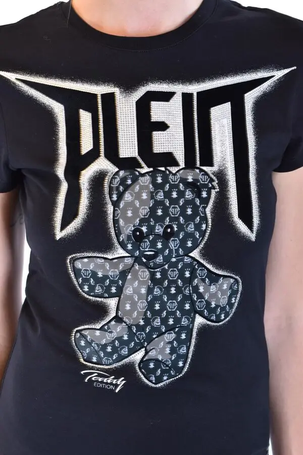 Philipp Plein Teddy Bear Logo T-shirt