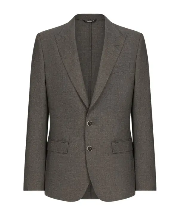 Dolce & Gabbana Single-breasted Jacket - Grey