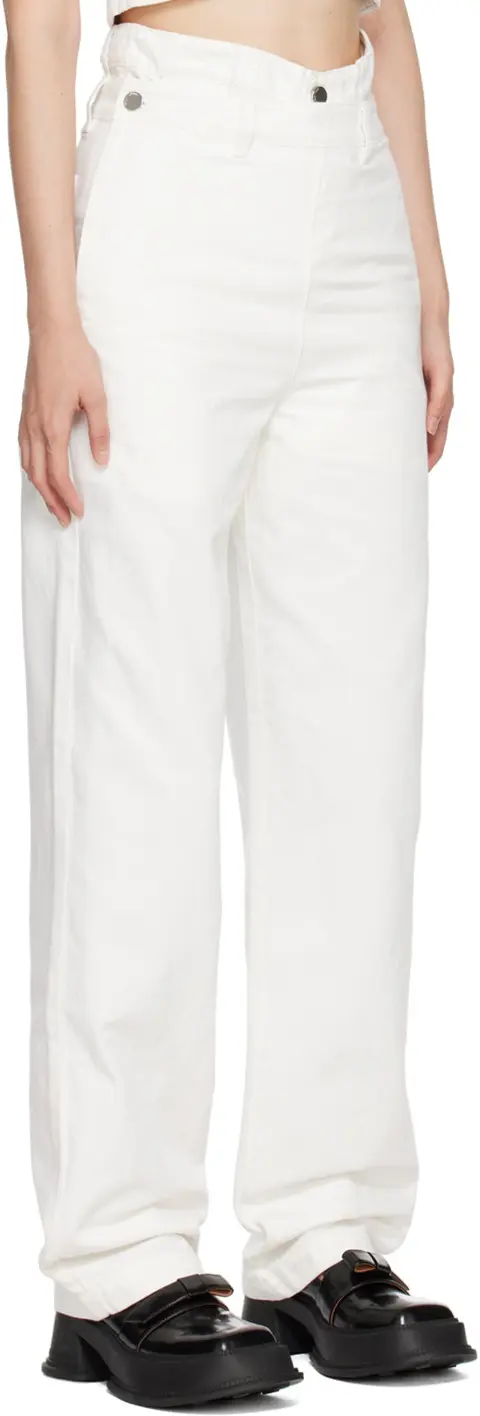 SHUSHU/TONG Double Layered Jeans