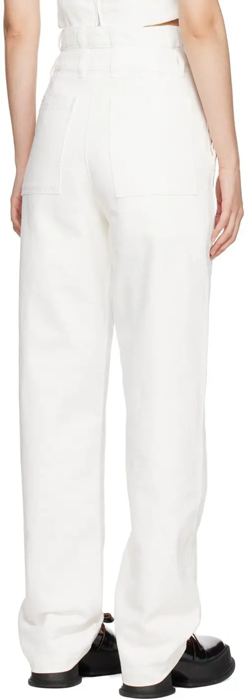 SHUSHU/TONG Double Layered Jeans