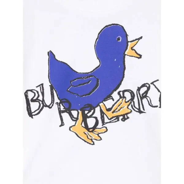 Burberry Animal Print Logo T-shirt