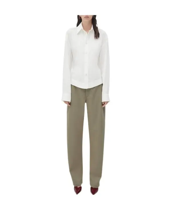 Bottega Veneta Puff-sleeved Buttoned Shirt
