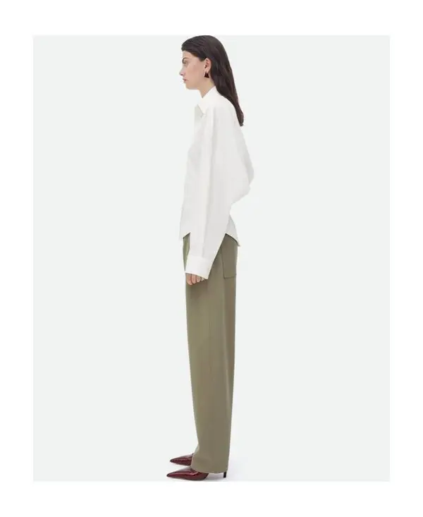 Bottega Veneta Puff-sleeved Buttoned Shirt