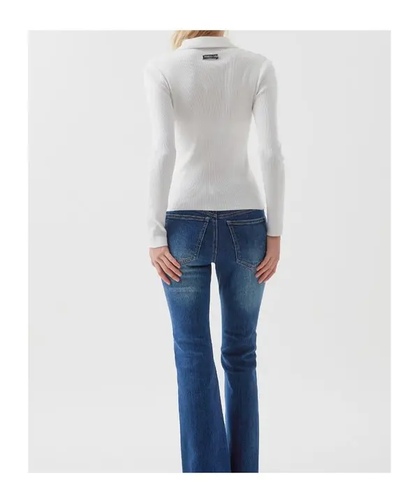 Marissa Chiara Zip-up Jacket With Lapel Collar