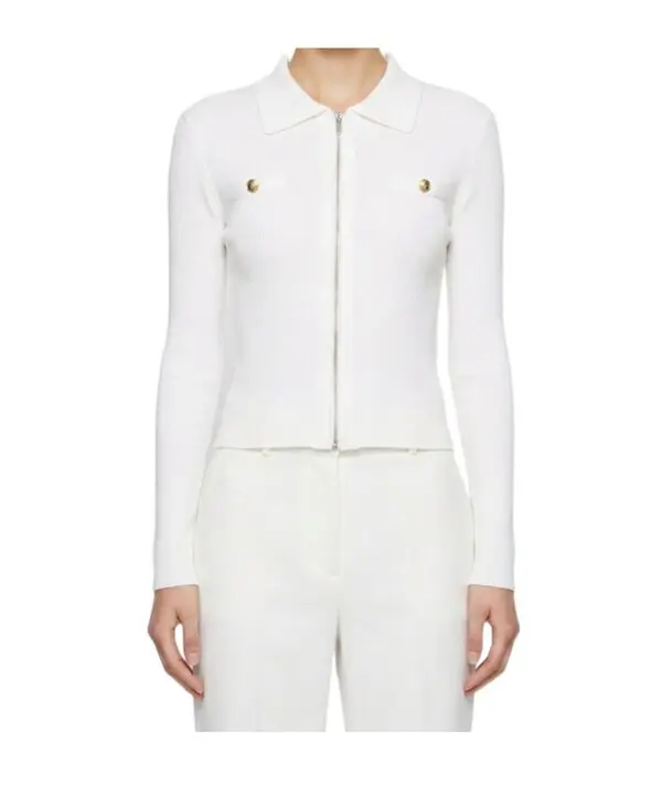 Marissa Chiara Zip-up Jacket With Lapel Collar