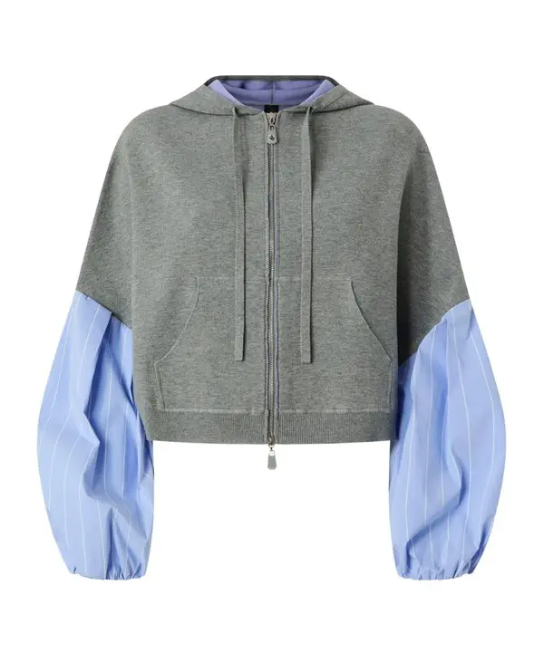 Pinko Puff-sleeve Hoodie