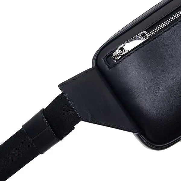 Bally Leather Waist Pack With Embossed Logo