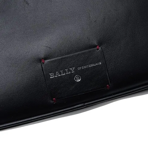 Bally Leather Waist Pack With Embossed Logo