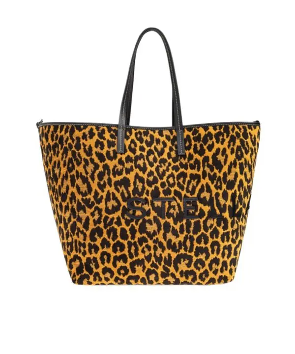 Stella McCartney Animal Printed Shopper Bag