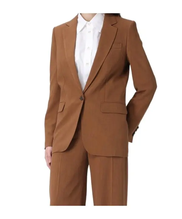 Etro Long-sleeved Suit Jacket - Brown