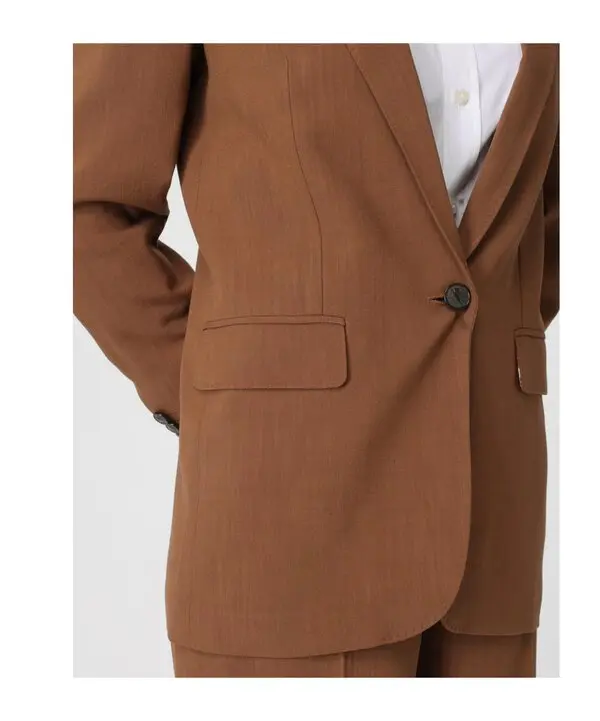 Etro Long-sleeved Suit Jacket - Brown