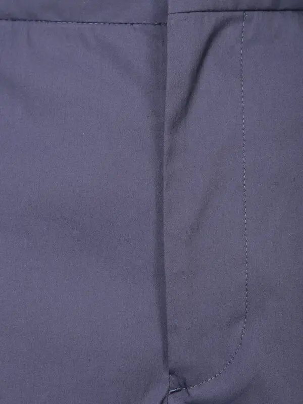 Prada Chino Shorts With Triangle Logo Patch